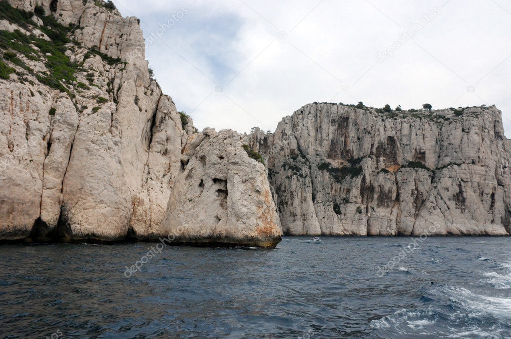 Calanques between Cassis and Marseille — Stock Photo © danielphoto #8504579