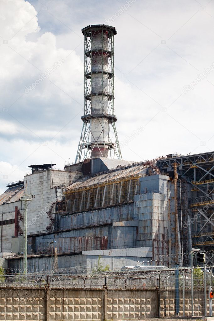 Chernobyl power plant — Stock Photo © bezikus #8584154