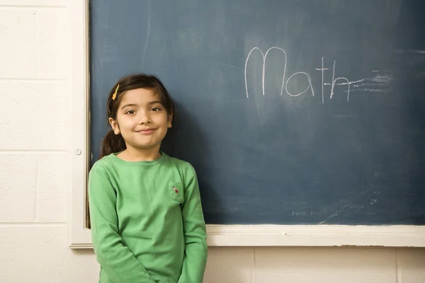 Student at Chalboard - Stock Image - Everypixel