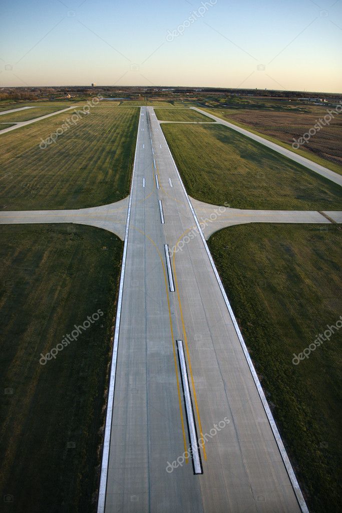 Airplane runway. — Stock Photo © iofoto #9329286