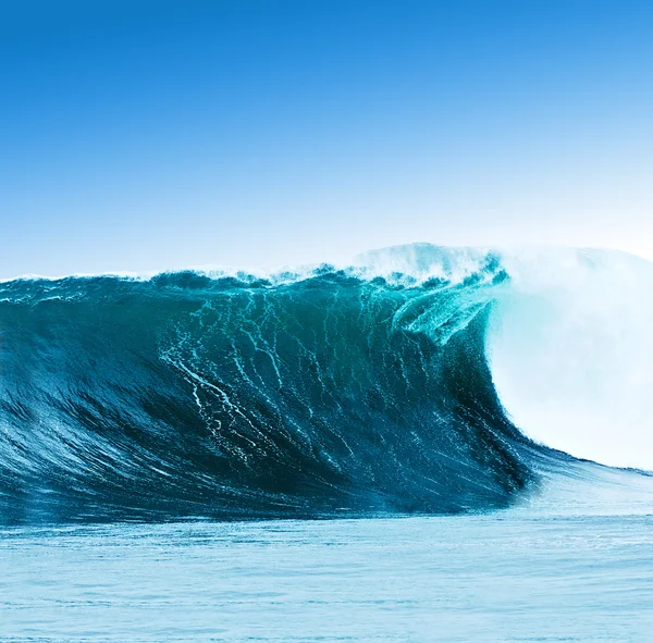 Large Blue Surfing Wave Stock Photo by ©ozaiachinn 13530863