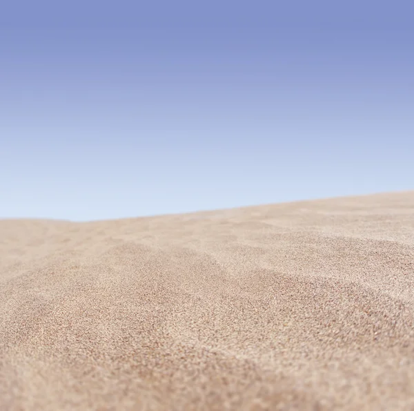 Sand and sky with clouds and sun — Stock Photo © rbvrbv #5791445