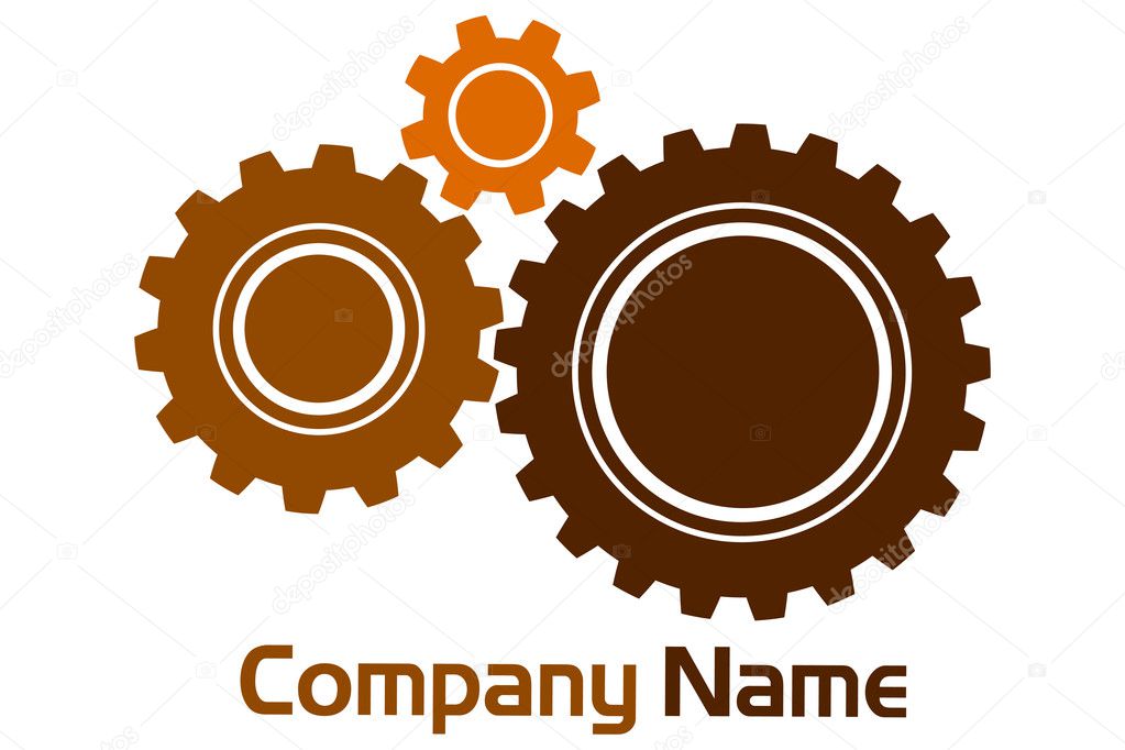 Logotipo del engranaje Vector de Stock de ©magagraphics 10199740