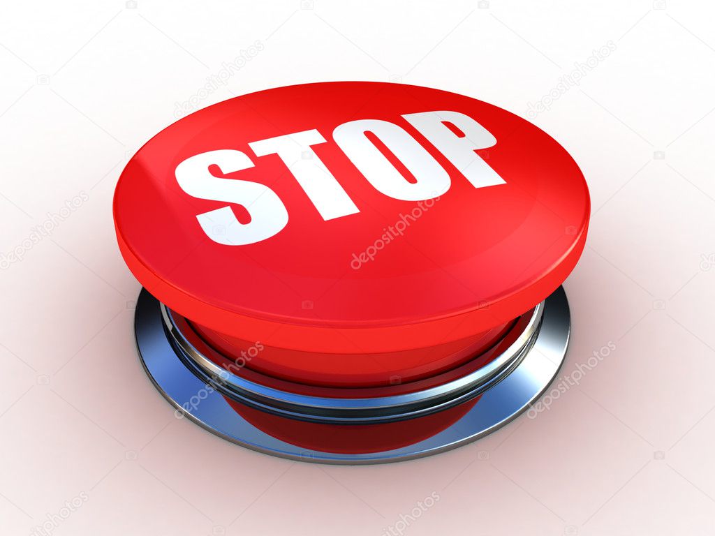 3d button stop red push Stock Photo by ©Daniilantiq 8793866
