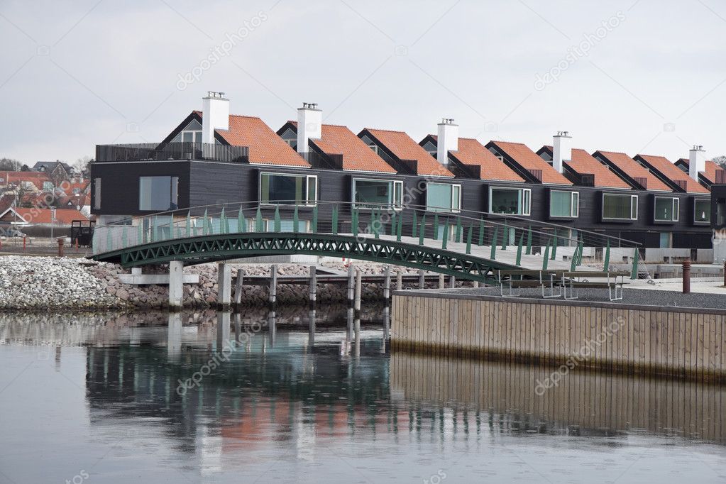 Modern Row Houses — Stock Photo © arnphoto #8935985