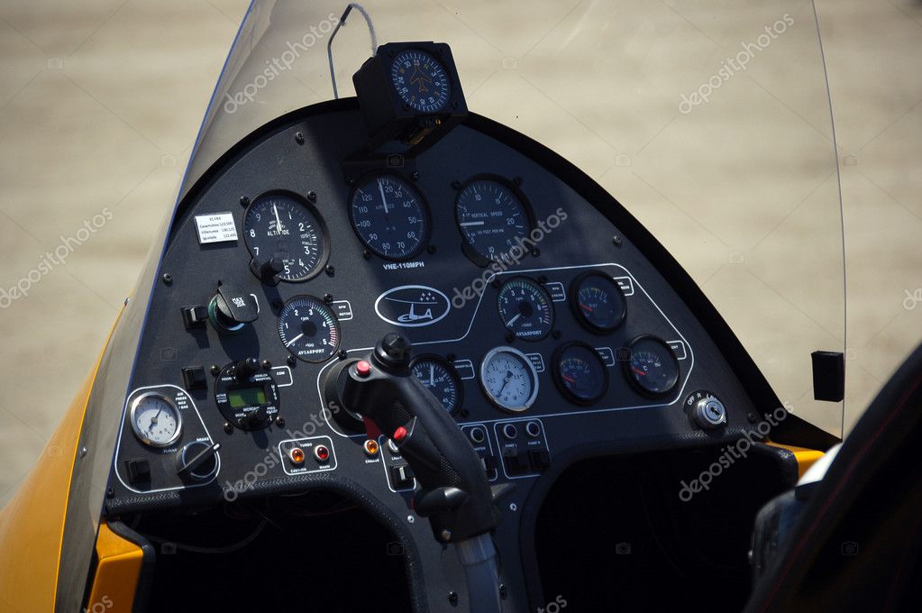 Autogyro cockpit — Stock Photo © salvareyes #9592848