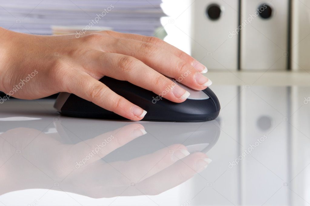 Mouse hand Stock Photo by ©Klanneke 10013078