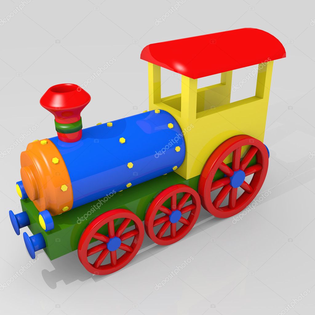 Toy train — Stock Photo © Milacroft #8895068
