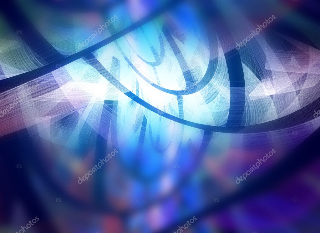 Fade blue, abstract background for creative design — Stock Photo ...