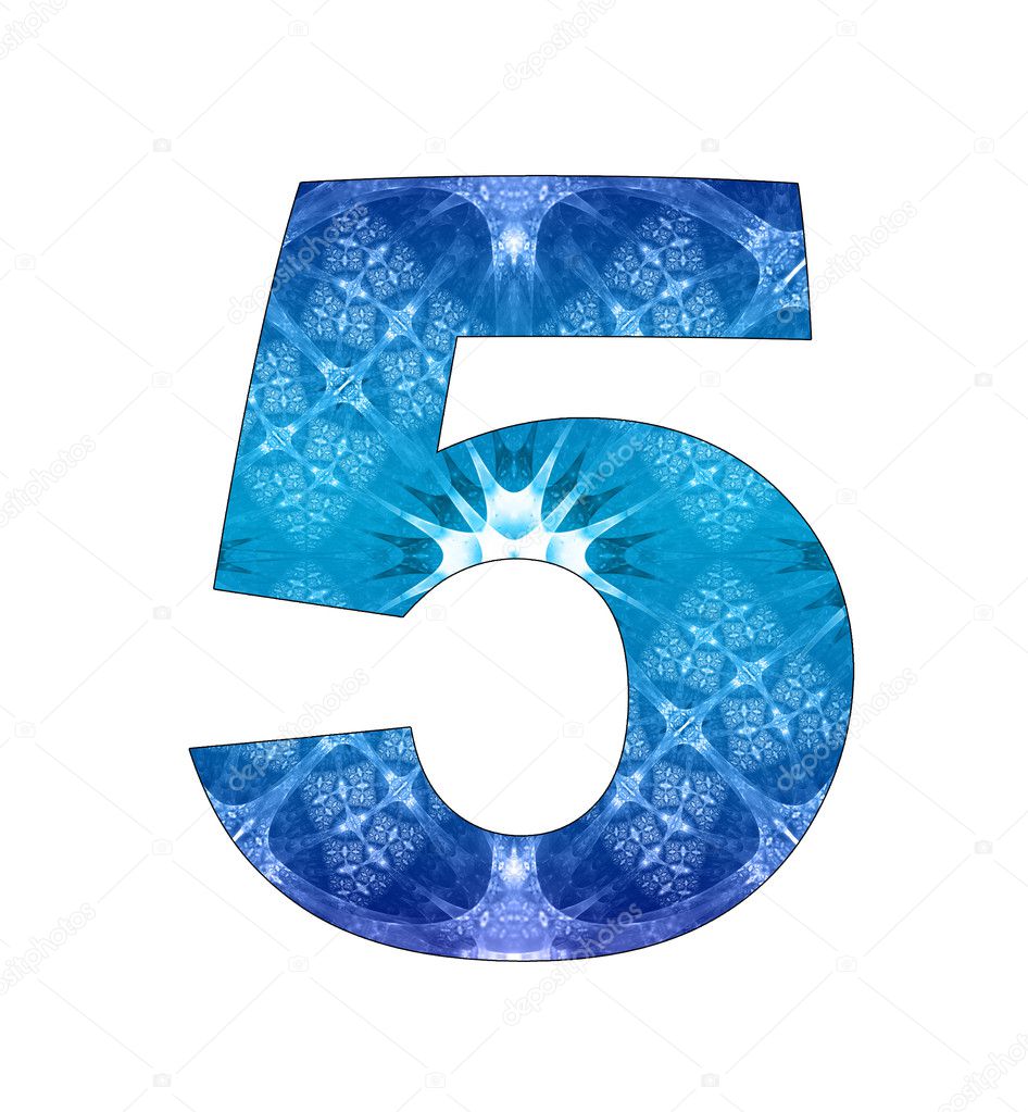 5 Zahl mit abstraktem Design - Stockfotografie: lizenzfreie Fotos © outsiderzone 9482195 ...