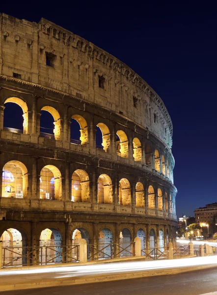 Rome, Italy, Coliseum by night - Stock Image - Everypixel