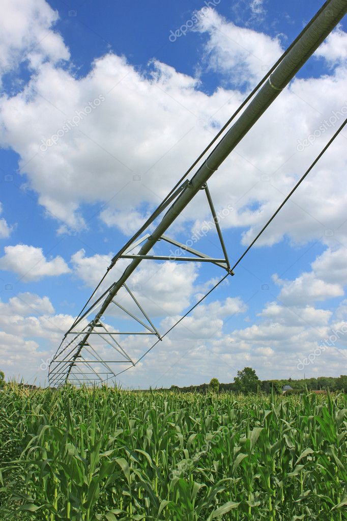 Irrigation system for agriculture — Stock Photo © Amandine26 #8934967