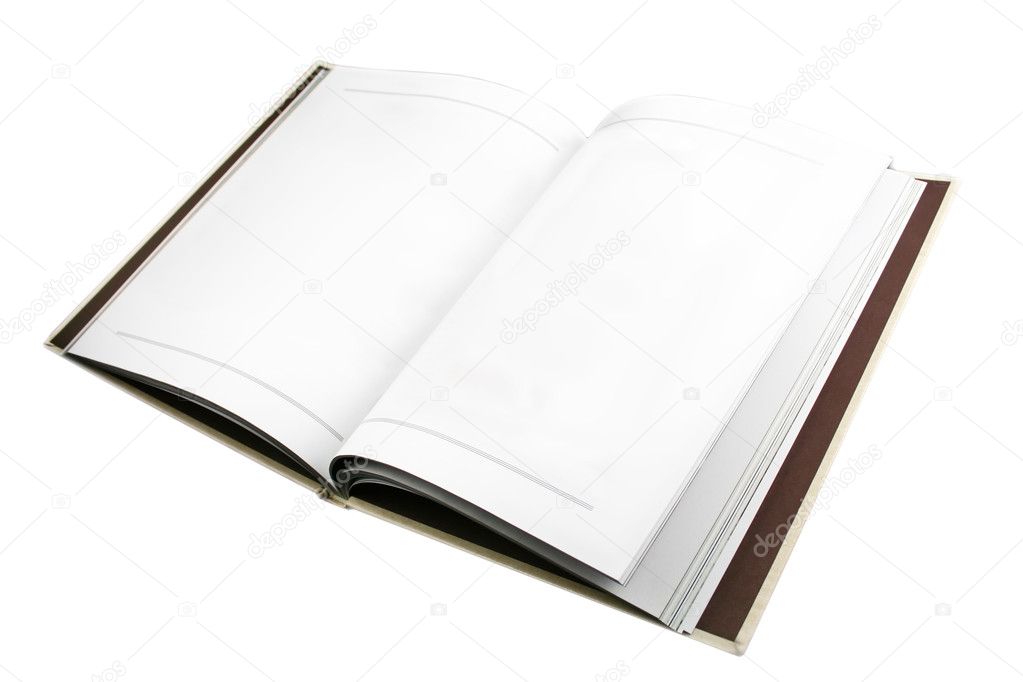 Open book — Stock Photo © joelcalheiros #8937687
