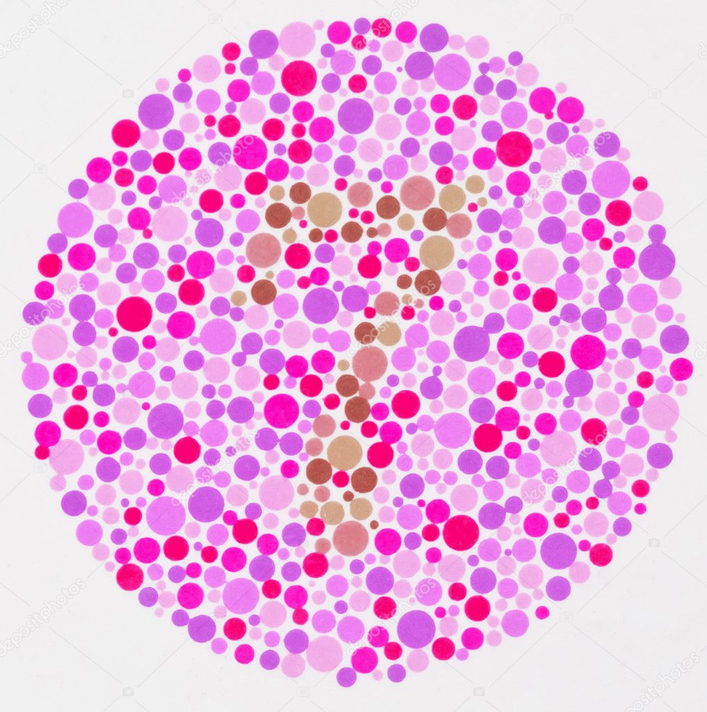 Färgblind test - 7 — Stockfotografi © siraanamwong #10102879