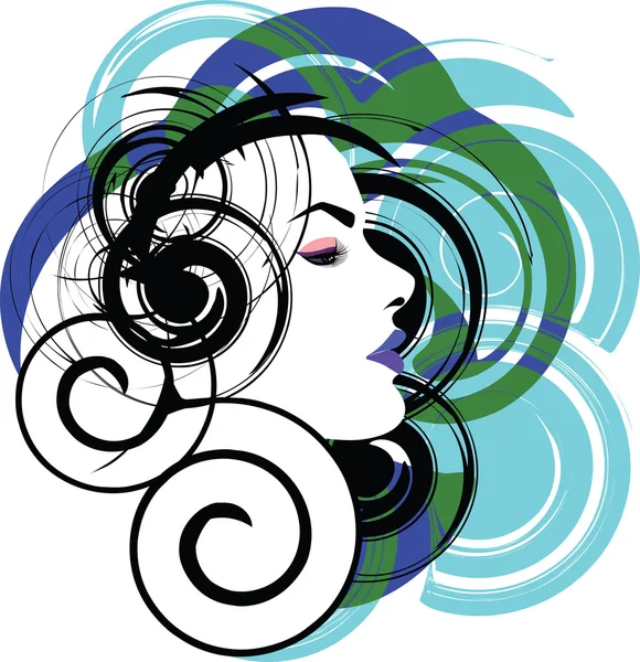 Abstract woman Vector Art Stock Images | Depositphotos