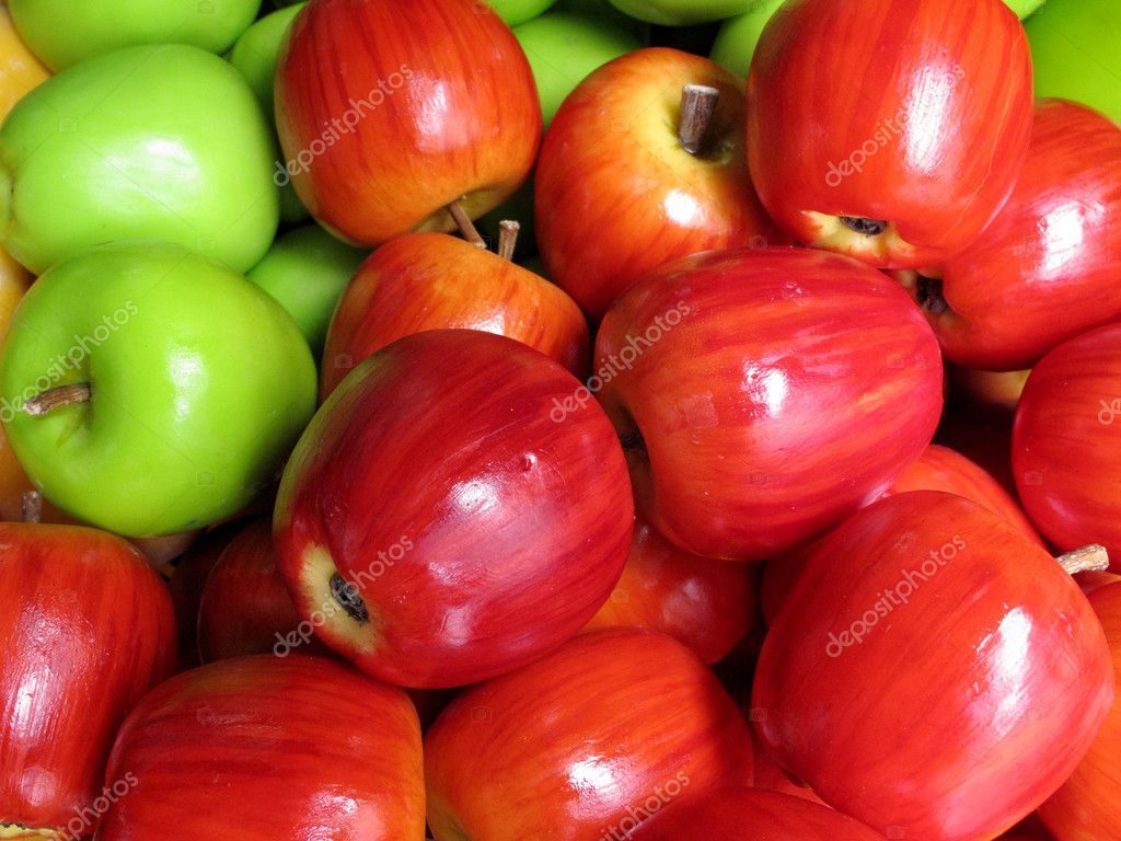 Plastic apples — Stock Photo © aroas #9867082