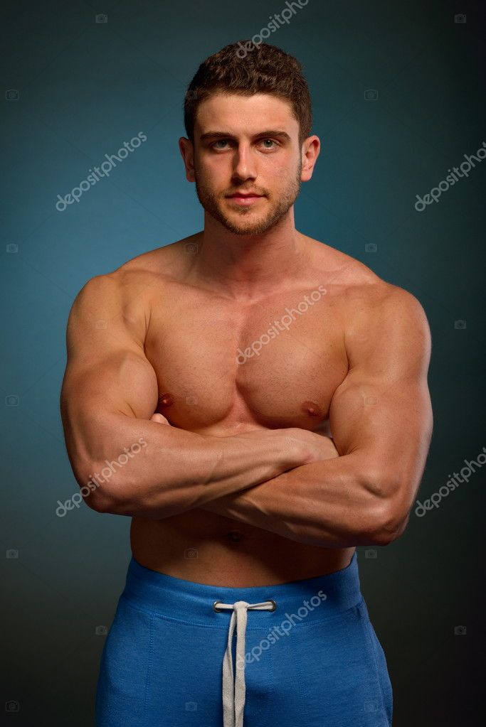 Athletic young man — Stock Photo © bereta #10727569