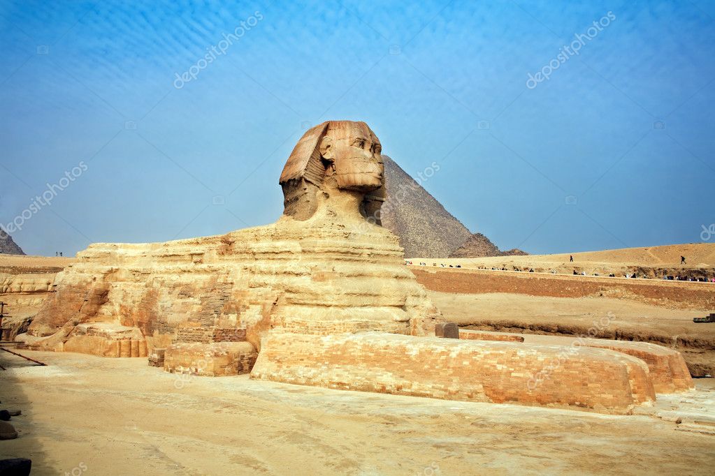 The sphinx & the pyramids Stock Photo by ©STYLEPICS 10151983