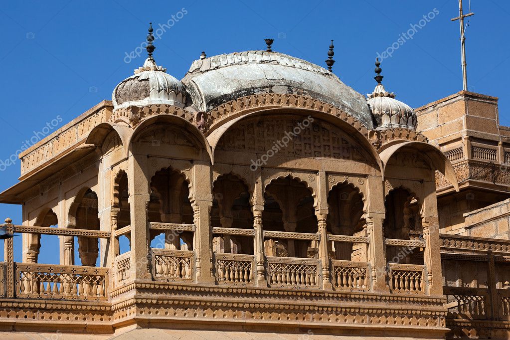 Raj Mahal royal palace of jaisalmer — Stock Photo © STYLEPICS #9709736