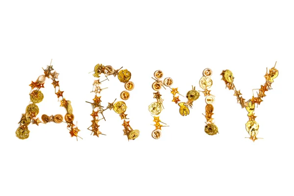 Army word Stock Photos, Royalty Free Army word Images | Depositphotos®