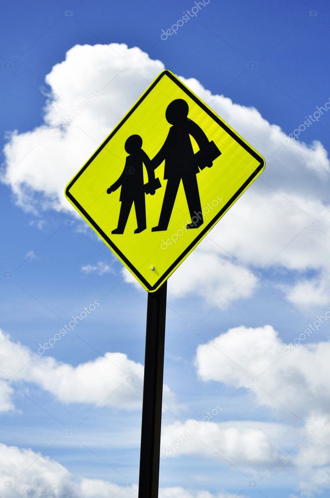 School warning sign Stock Photo by ©jaime_calisto 9055850