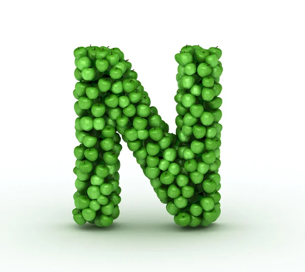 Green letter n Stock Photos, Royalty Free Green letter n Images ...