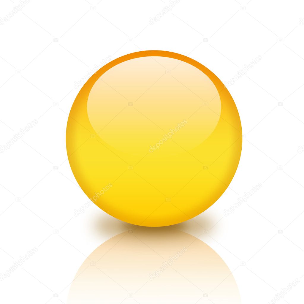 Yellow ball Stock Photo by ©Arcady 9831458