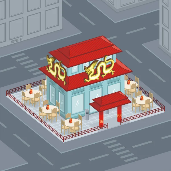 1,959 China restaurant cartoon Vector Images | Depositphotos