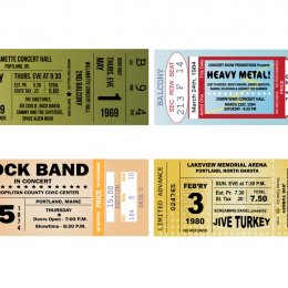 Concert ticket Stock Photos, Royalty Free Concert ticket Images ...