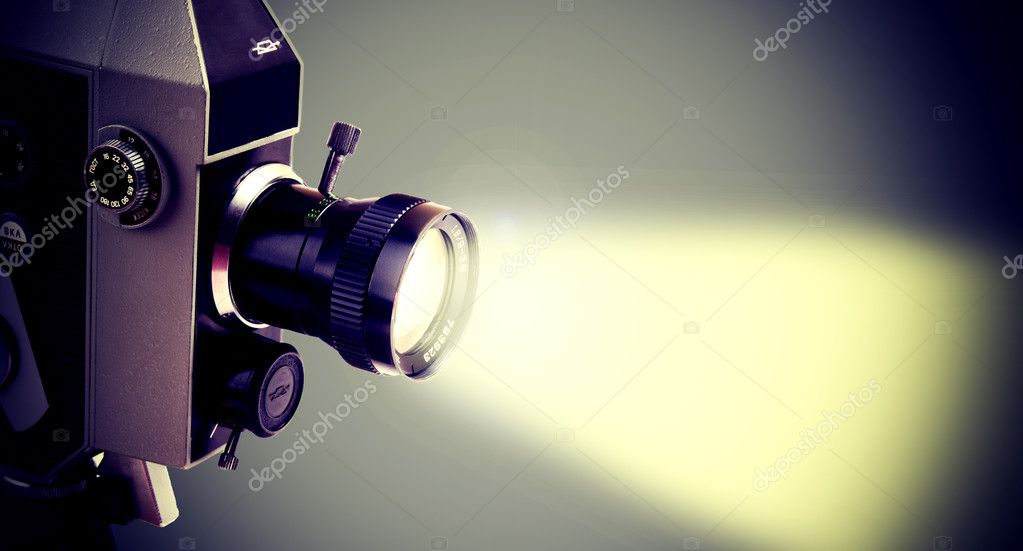 Old projector. — Stock Photo © Sashka_Lenka #9885277