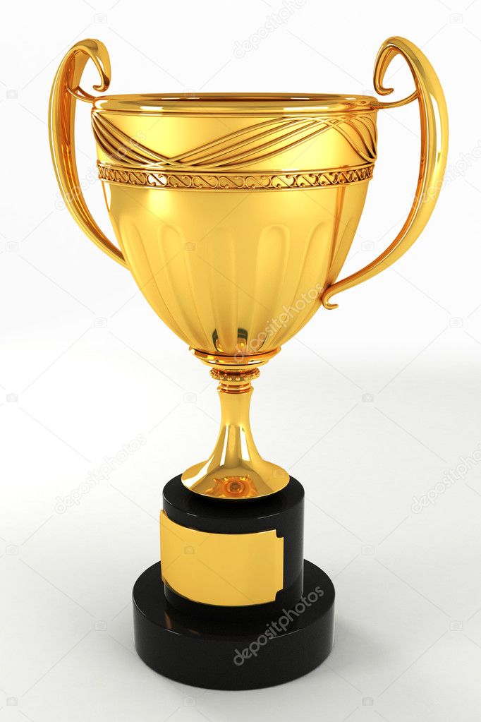 Gold Trophy — Stock Photo © stockshoppe #10475458