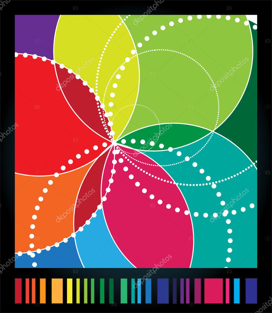 Spirograph background. Vector spirograph illustration Stock Vector ...