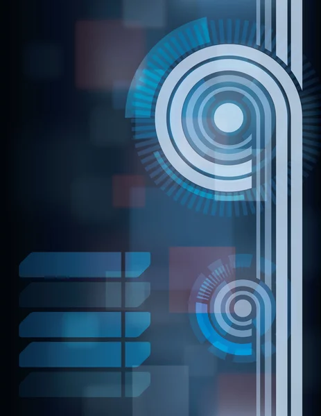 Business Style Techy Background Banner — Stock Photo © ileezhun #53872079