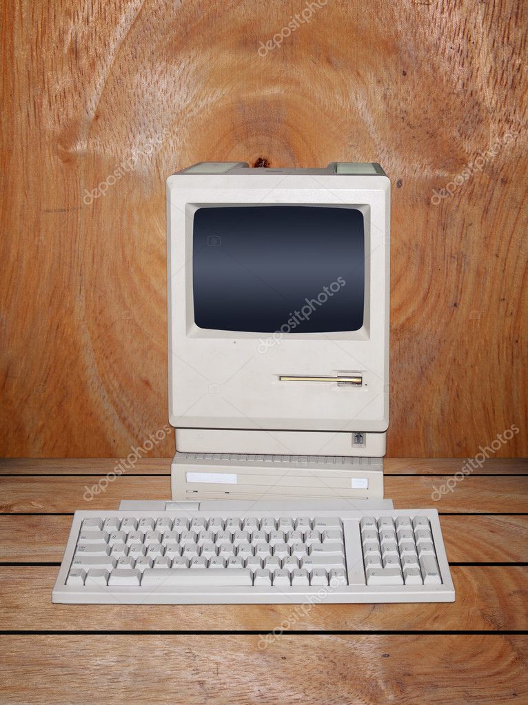 Old desktop computer — Stock Photo © Exsodus #10607128