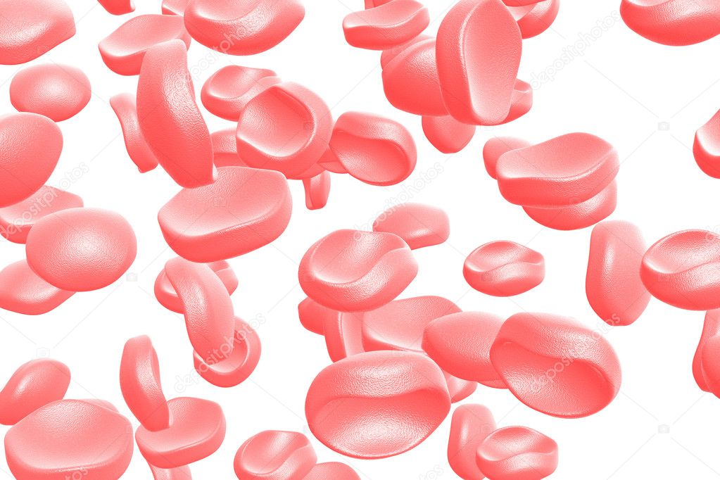 Red blood cells — Stock Photo © suravid #9429512