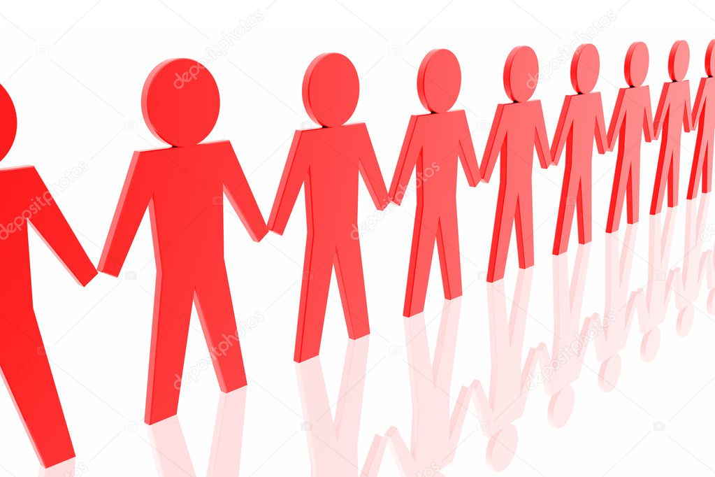 Business team isolated in white background Stock Photo by ©suravid 9759829