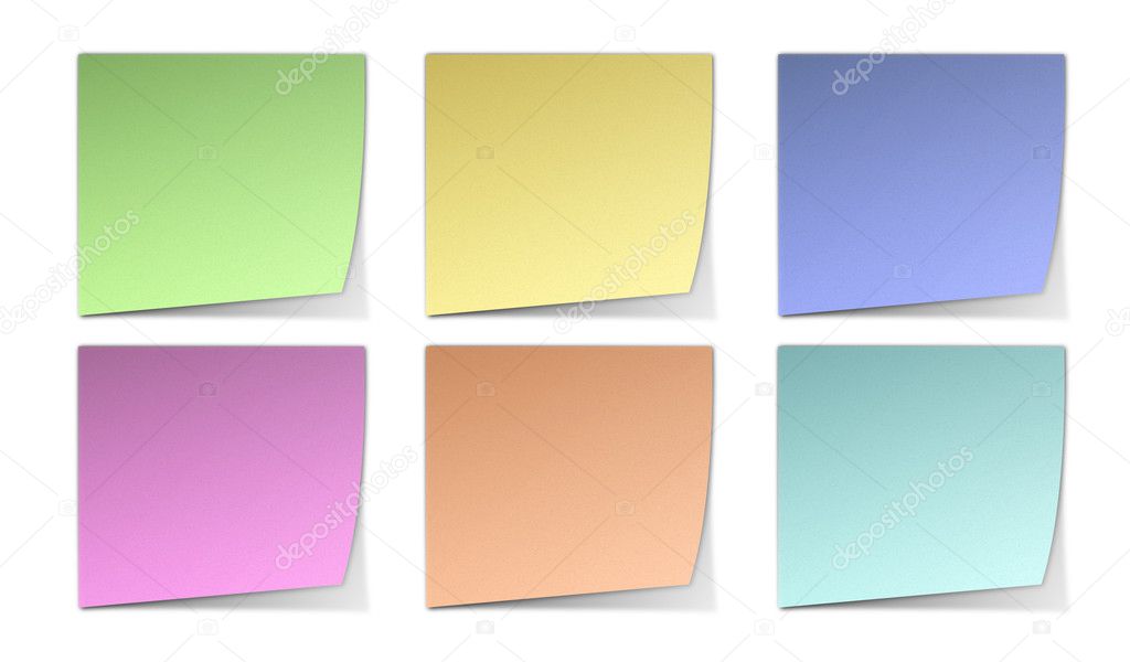 Post-It Notes — Stock Photo © brunoil #9171119
