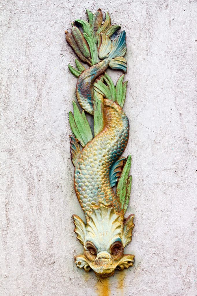 Dragon Symbol With Old Rusty Grunge Texture — Stock Photo © deberarr ...