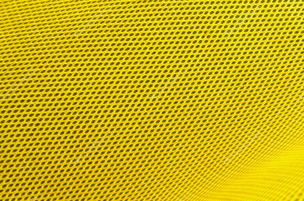 Yellow polyester fabric — Stock Photo © supakitmod #9367997