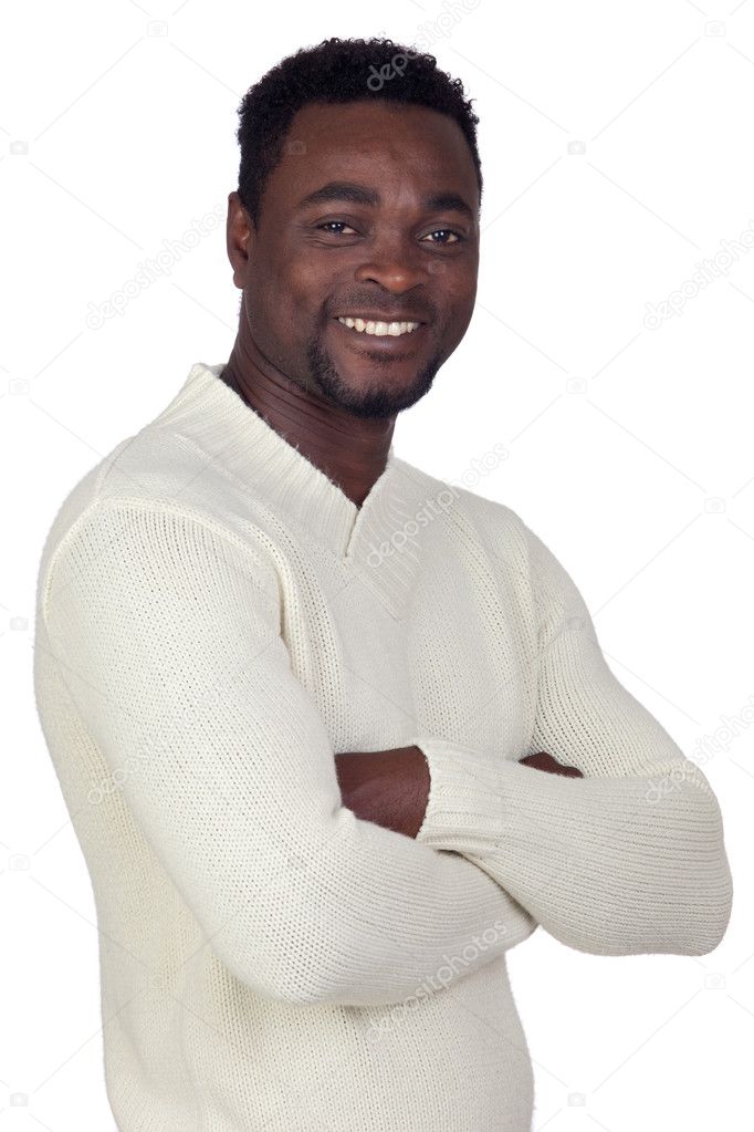 Attractive african man — Stock Photo © Gelpi #9500922