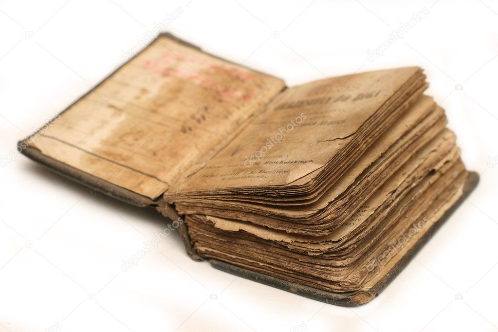 Old bible on white — Stock Photo © OlegGerasymenko #9711087