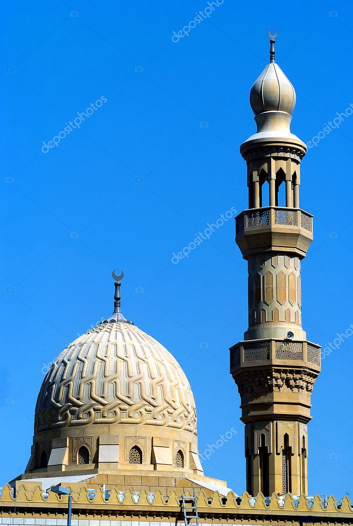 Mosque Minar — Stock Photo © creativei #9619296