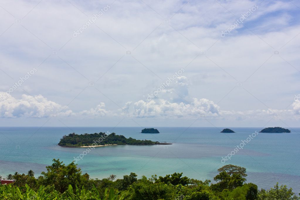 Sea of Koh Chang, Trat, Thailand. Stock Photo by ©pitnu 10361973