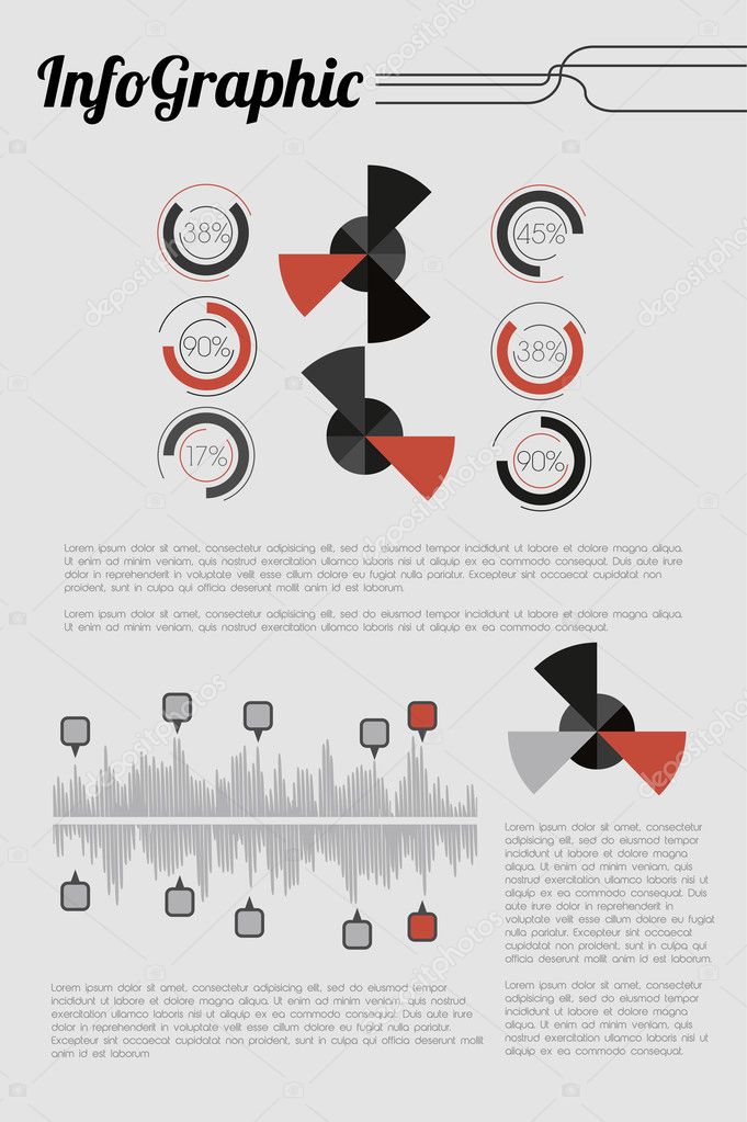Retro infographic Stock Vector Image by ©natashica #9727933