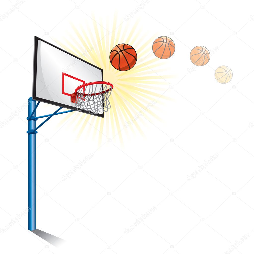 Basketball stand Stock Illustration by ©garyfox45119 #9818511