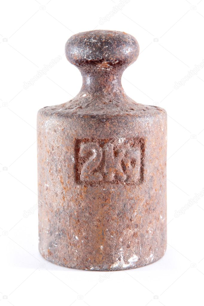 Old rusty weight — Stock Photo © Amaviael #9733848