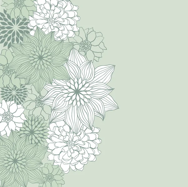 Abstract floral background. Vector flower element for design. Stock ...