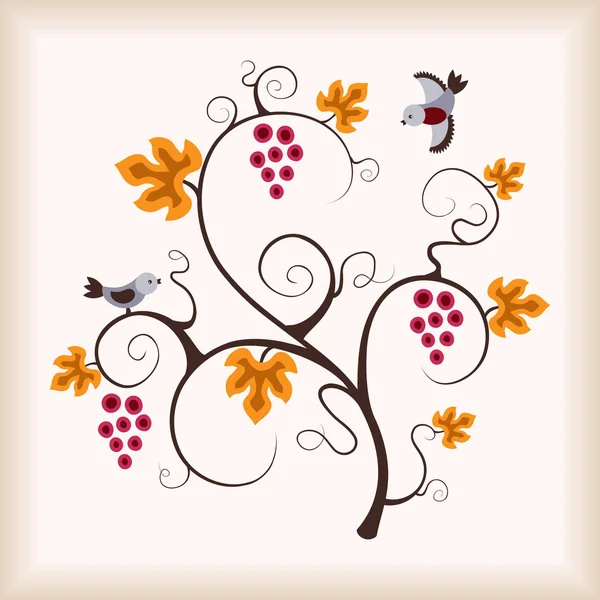 Grape vine silhouette. — Stock Vector © babyflower #12915698 Grape vine silhouette. — Stock Vector © babyflower #12915698