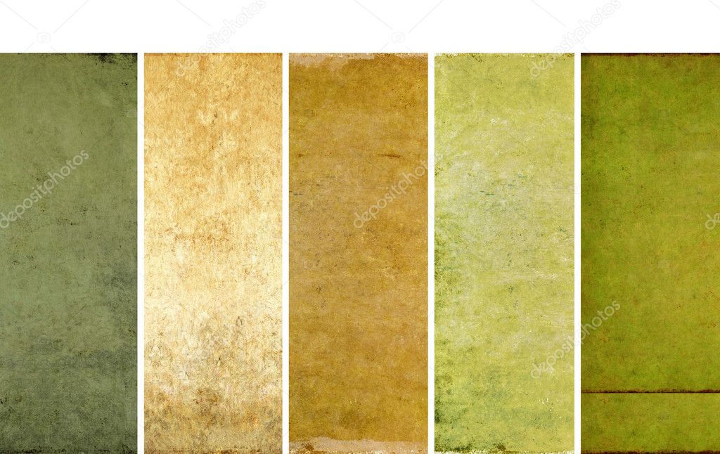 Lovely set of banners with earthy textures. useful design elements ...