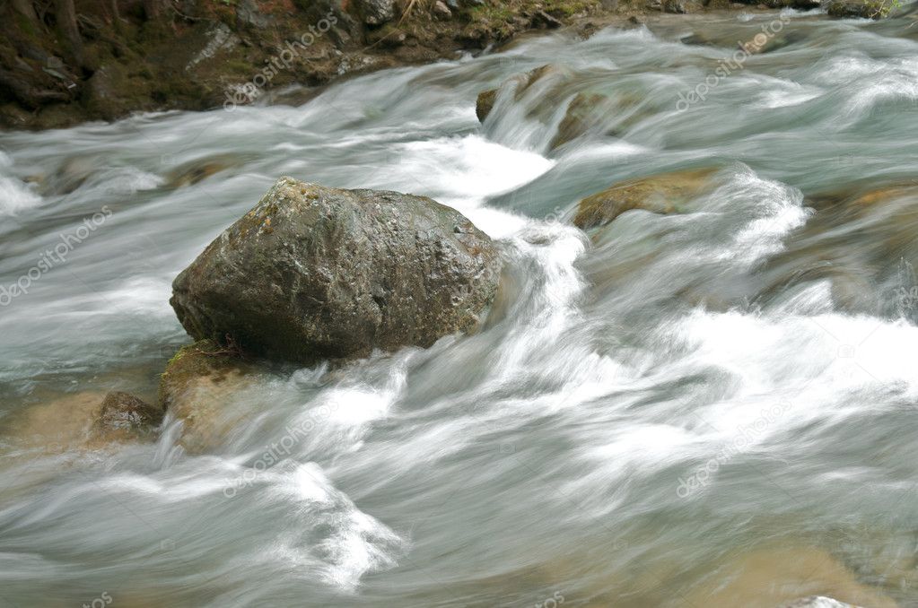 Lovely long exposure of river — Stock Photo © anjalilikespeppersauce ...